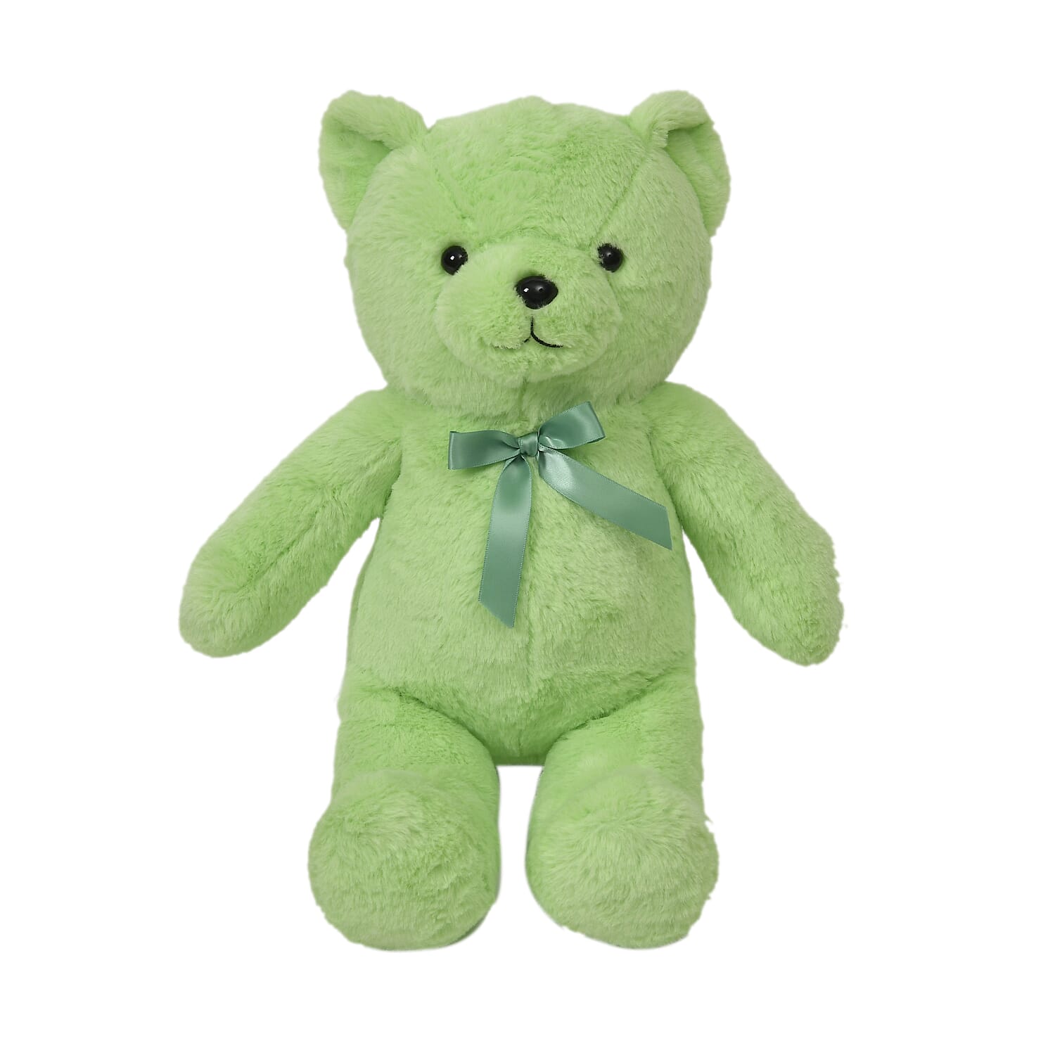 14.5 Inch Giant Stuffed Sitting Teddy Bear Green 7858938 TJC