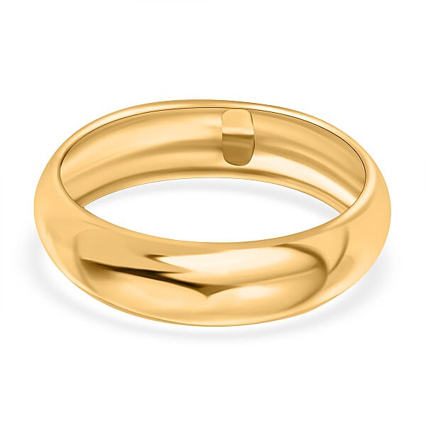 Royal Bali Collection 22K Yellow Gold Wedding Band Ring (91.66% Purity ...