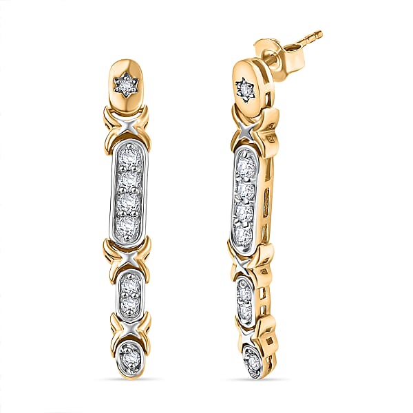 GP Celestial Collection - The Night Queen Moissanite Star Earrings in ...