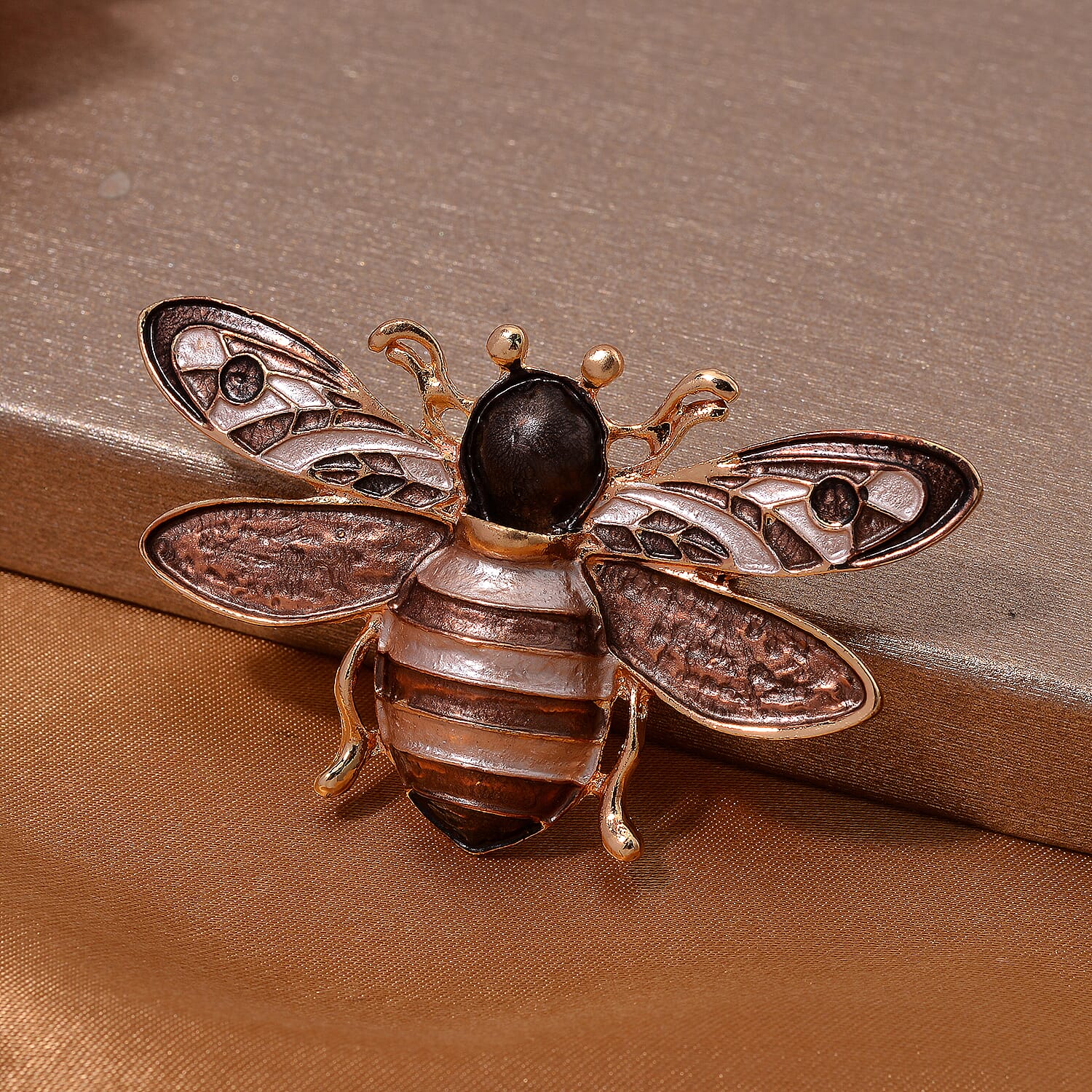 Designer Inspired Bee Brooch 7875945 TJC