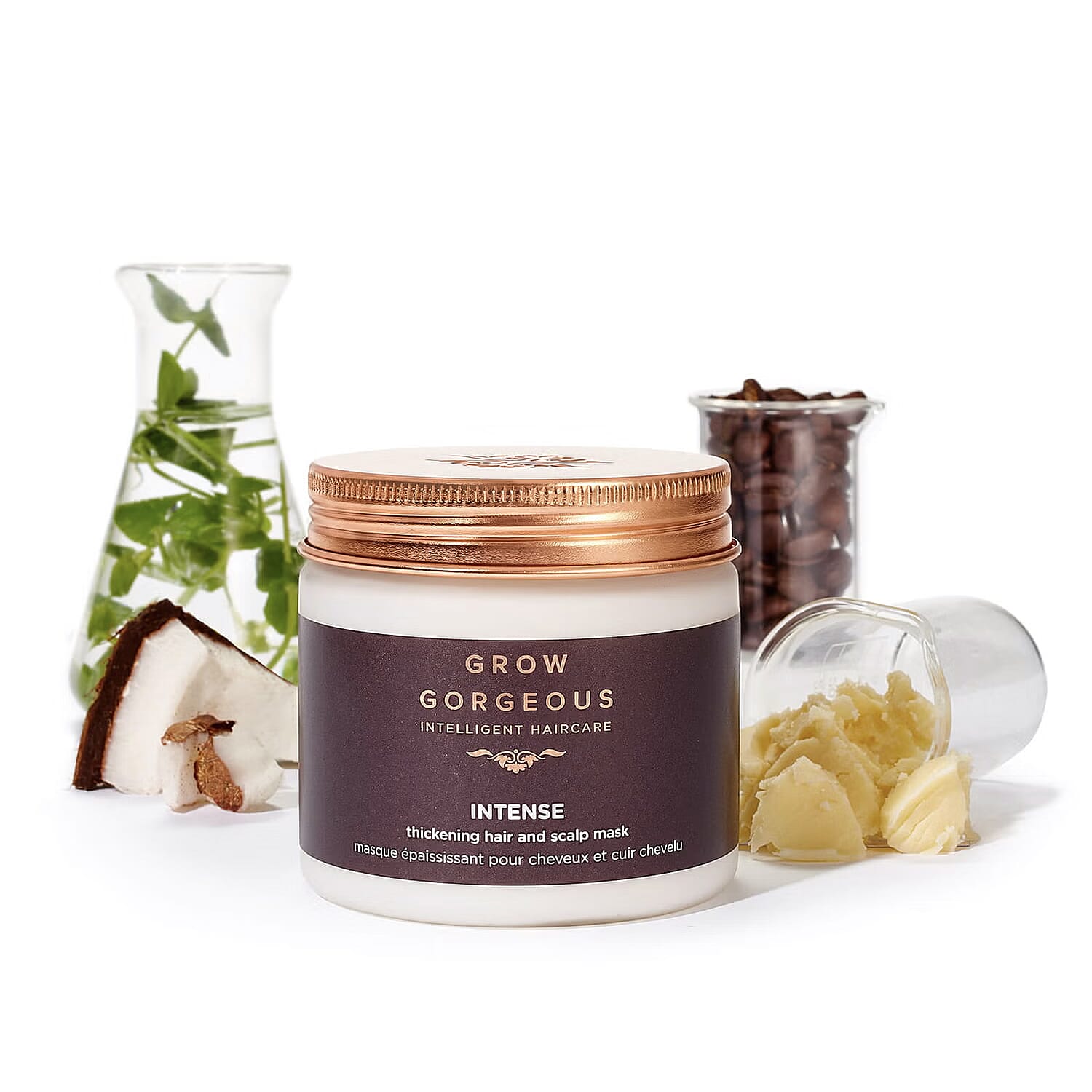 Grow Gorgeous Intense Thickening Hair and Scalp Mask - 200ml - 7967735 ...