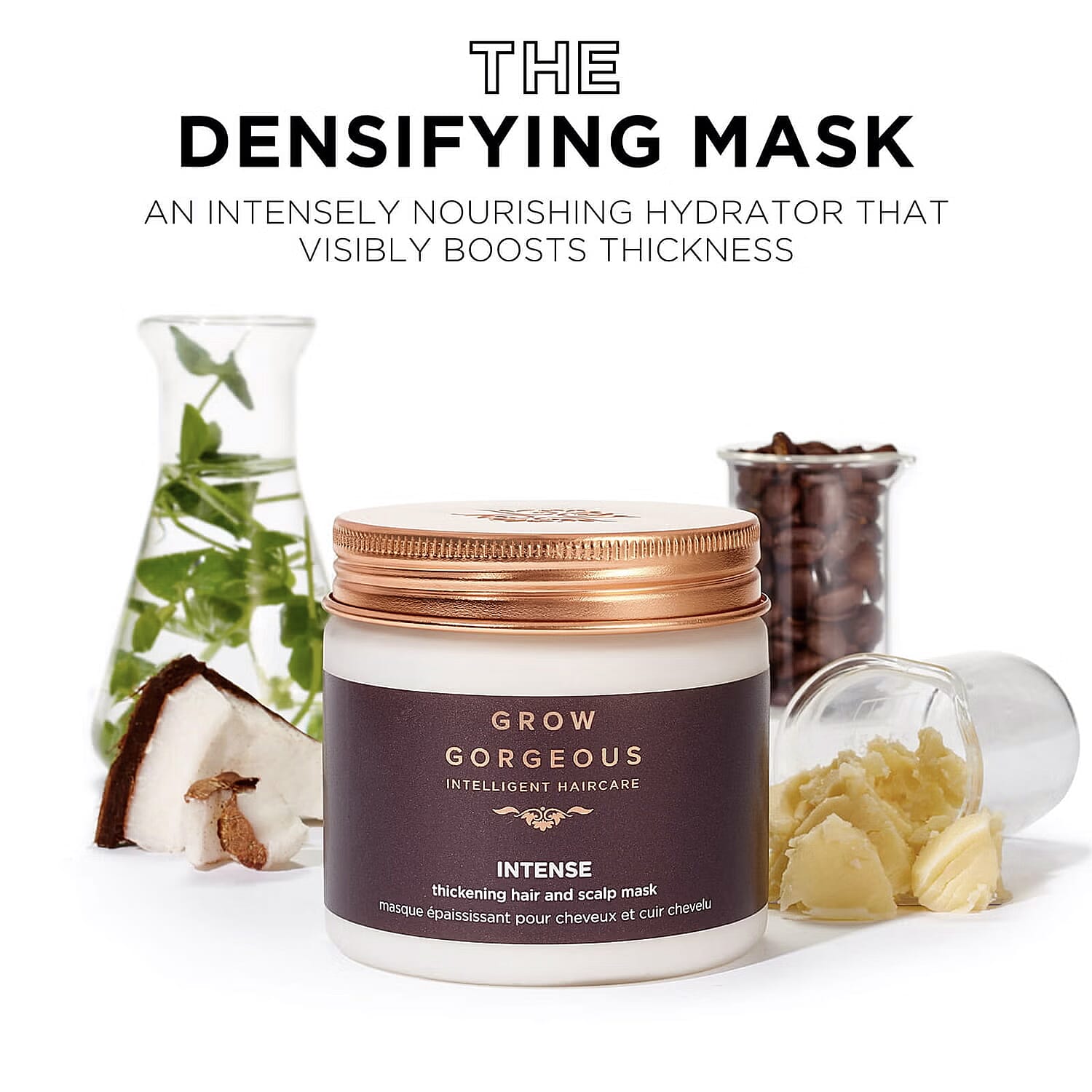 Grow Gorgeous Intense Thickening Hair and Scalp Mask - 200ml - 7967735 ...