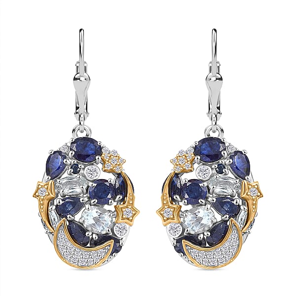 GP Star Moon Celestial Collection - Fissure Filled Blue Sapphire, Multi ...