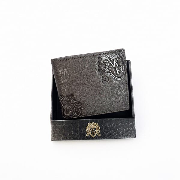 William Hunt Embossed Leather Wallet - 7993481 - TJC
