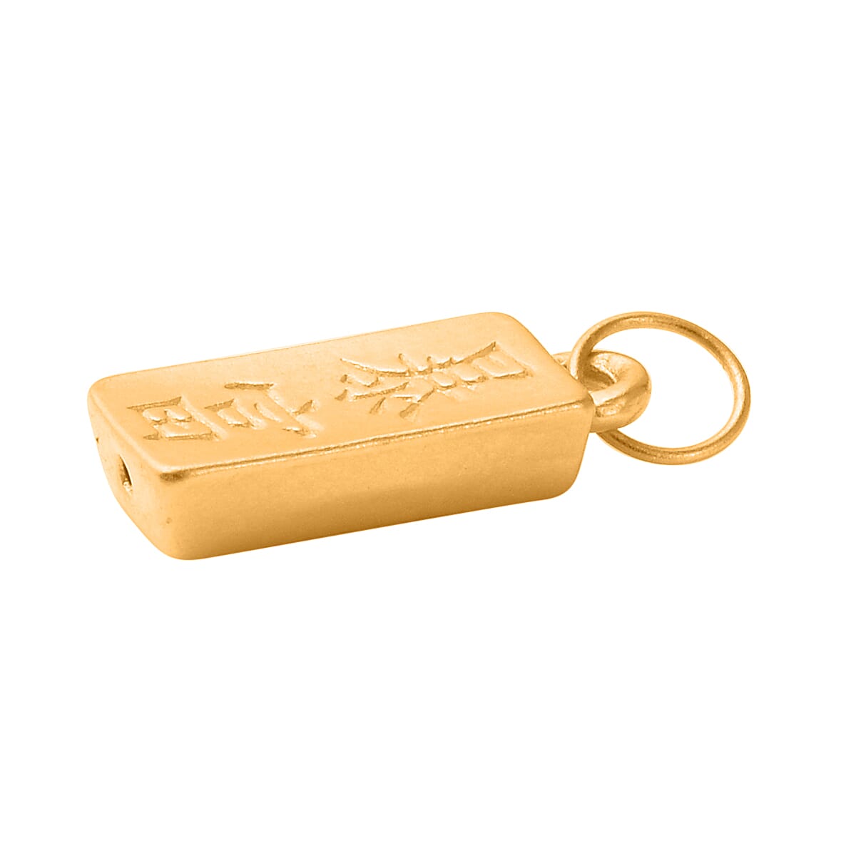 24K Yellow Gold Bar Pendant - 8015943 - TJC