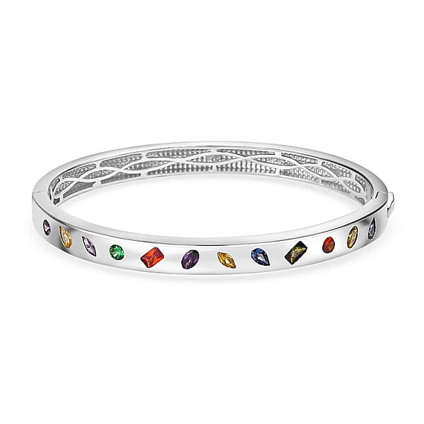 One Time Closeout Deal - Yellow Cubic Zirconia & Multi Gemstones Full ...