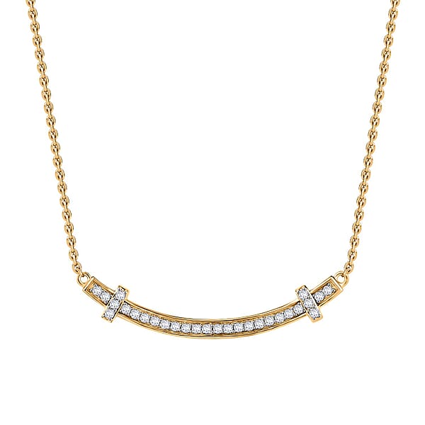 Necklace (Size - 20) in 18K Vermeil Yellow Gold Plated Sterling Silver ...
