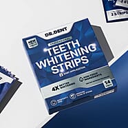 Dr Dent Teeth Whitening Strips 40 Pack Safe Enamel Friendly Dr Dent Teeth Whitening Strips 40 Pack Safe Enamel Friendly