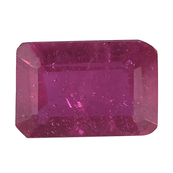 0.75 Ct. Fissure Filled Ruby Loose Gemstone in Octagon Shape - 8062386 ...