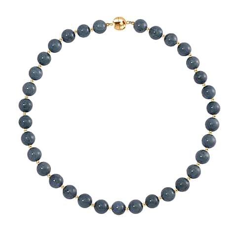 Natural Type A Jadeite Necklace with Magnetic Lock (Size - 20) in ...