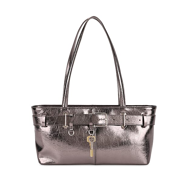 Leather Rectangle Tote Bag - 1898165524 - TJC