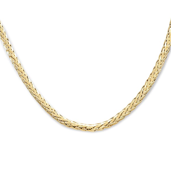 Maestro Collection 9K Yellow Gold 4.5MM Necklace (Size - 20) with ...