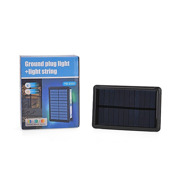 Multi-Purpose Solar Powered 8M String Lights - 80 Multi-Color LED Lamps ...