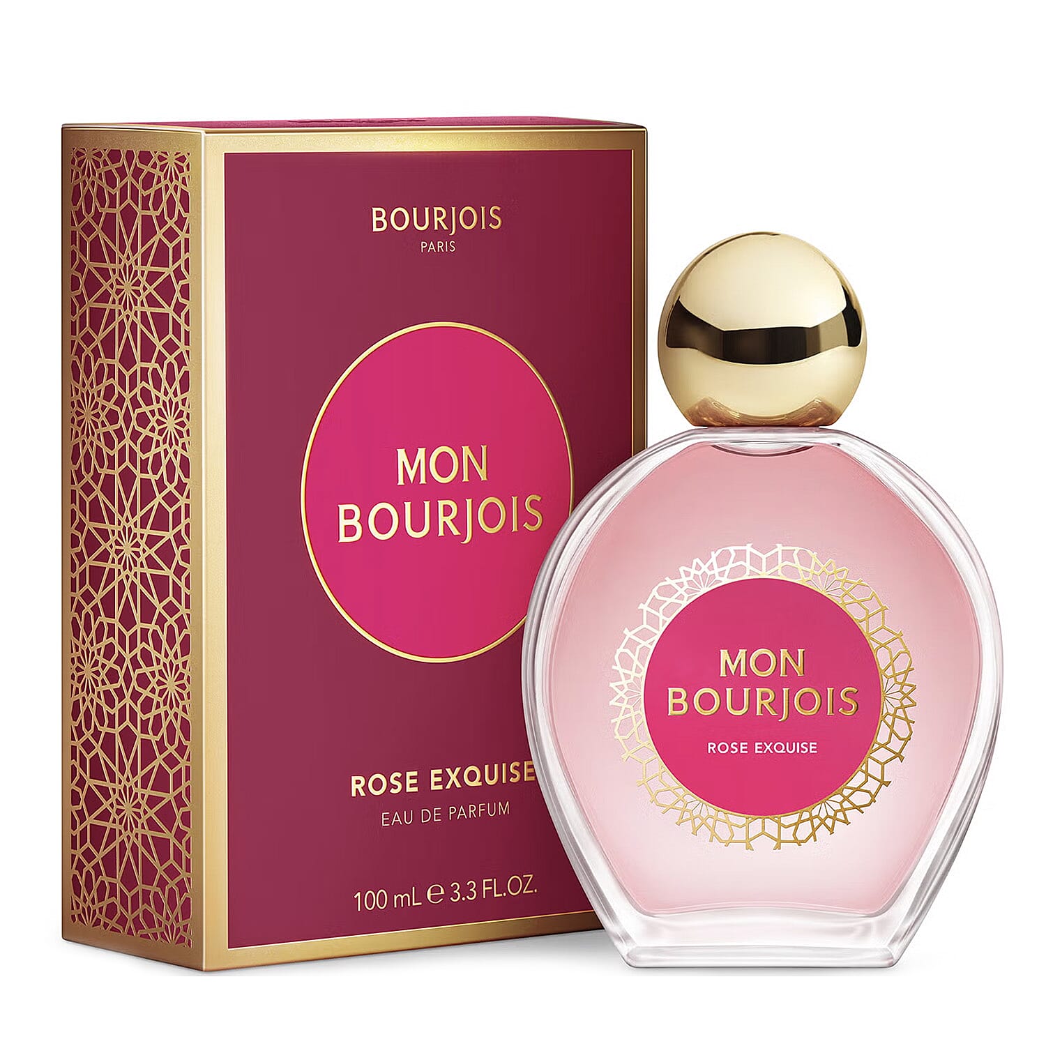 Bourjois Rose Exquise (EDP) Perfume - 100ml - 8212207 - TJC