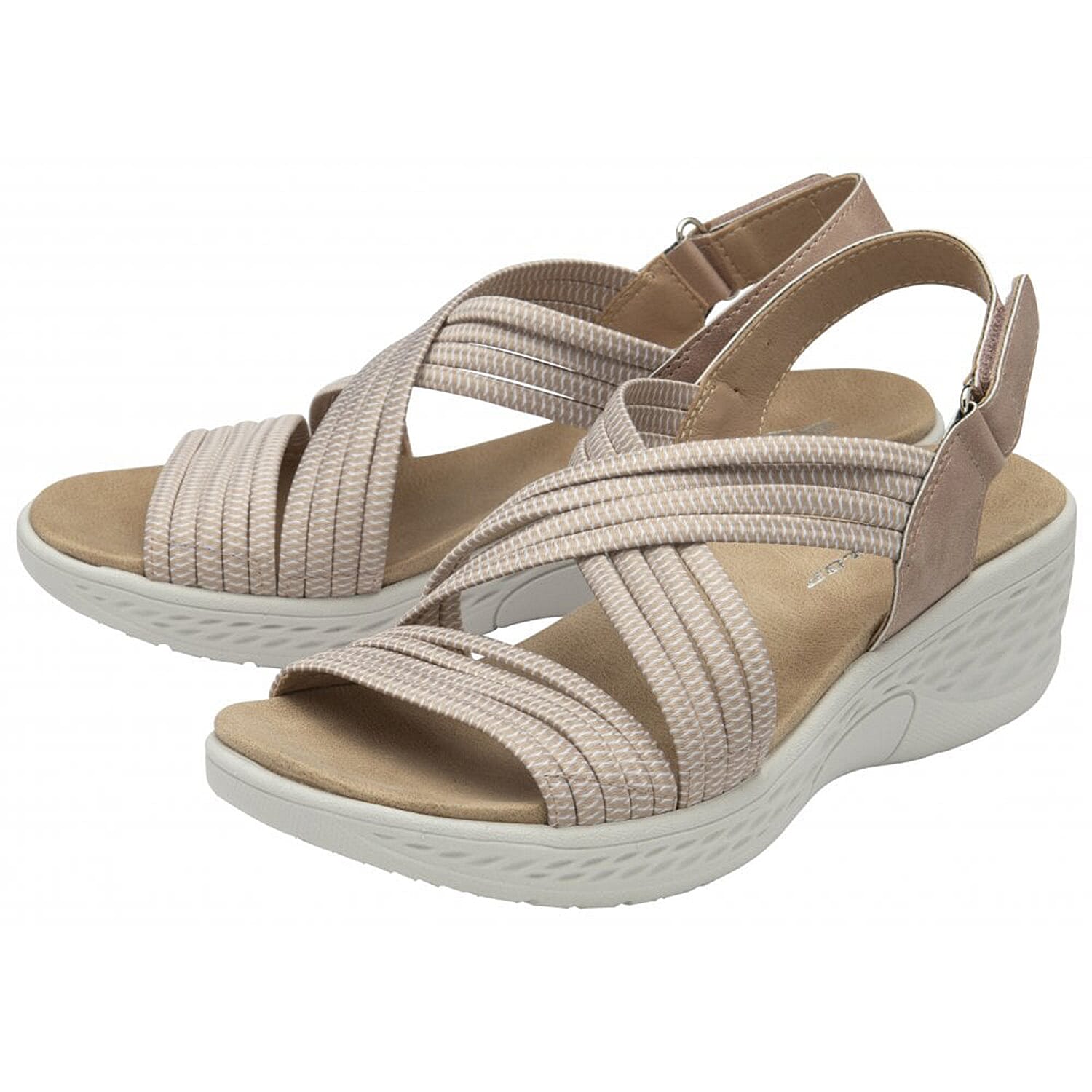 Dunlop Ladies Sandal (Size - 8) - Dusky Pink - 8227270 - TJC