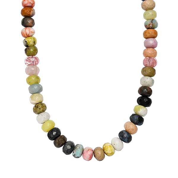 Aurora Collection - Multi Jasper Necklace (Size 20 - 1 Ext) with ...