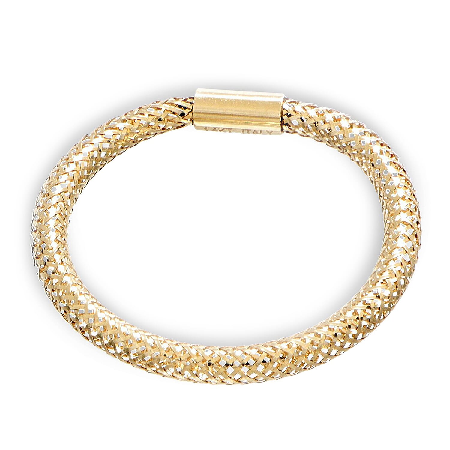 Maestro Collection - 9K Yellow Gold Mesh Ring - 8375198 - TJC