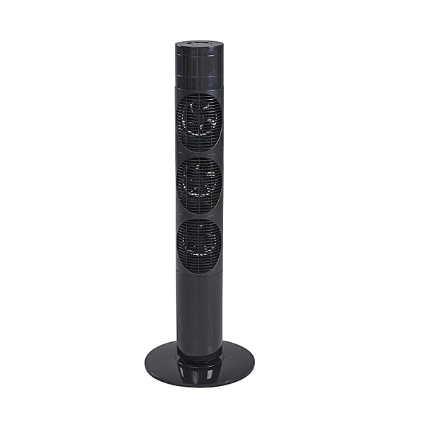 Homesmart - 20W Power Saving 3 Section Tower Fan with 3 Wind Mode and ...