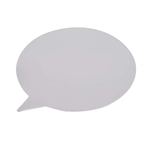 Speech Bubble Display LED Light Box with 3 Pens (Size 30x23x5 Cm ...