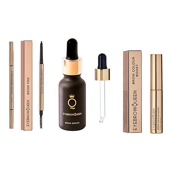 Eyebrow Queen Bundle Eyebrow Serum, Colour Boost and Free Brow Pro ...
