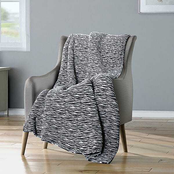 Tjc Polyester Stripe Blanket - Red & Red - 1661232100 - TJC