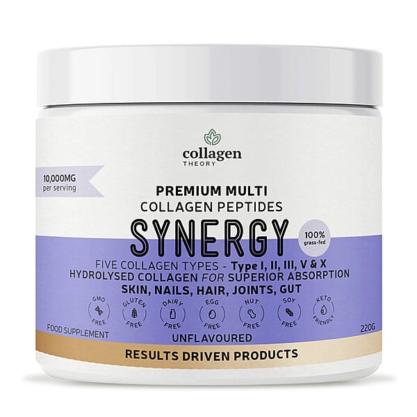 Collagen Theory- Synergy Premium Multi Collagen Peptide - 220g ...