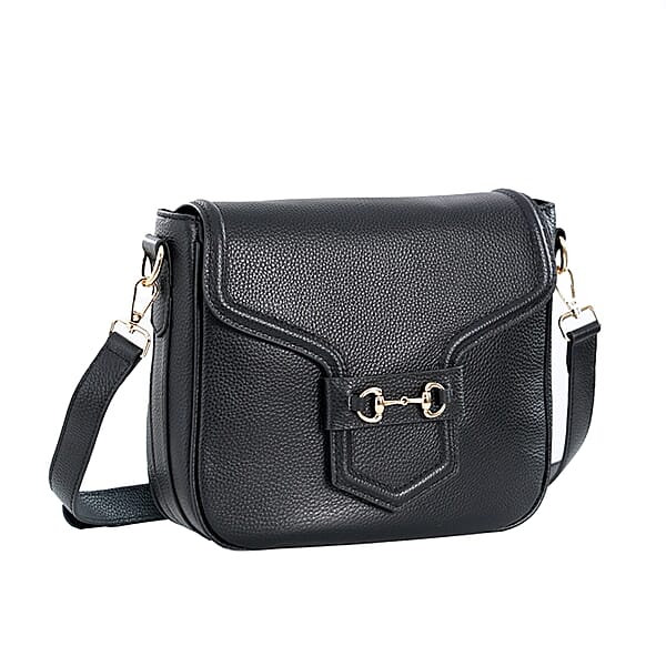 La Marey 100% Genuine Leather Crossbody Jenny Bag with Detachable Long ...