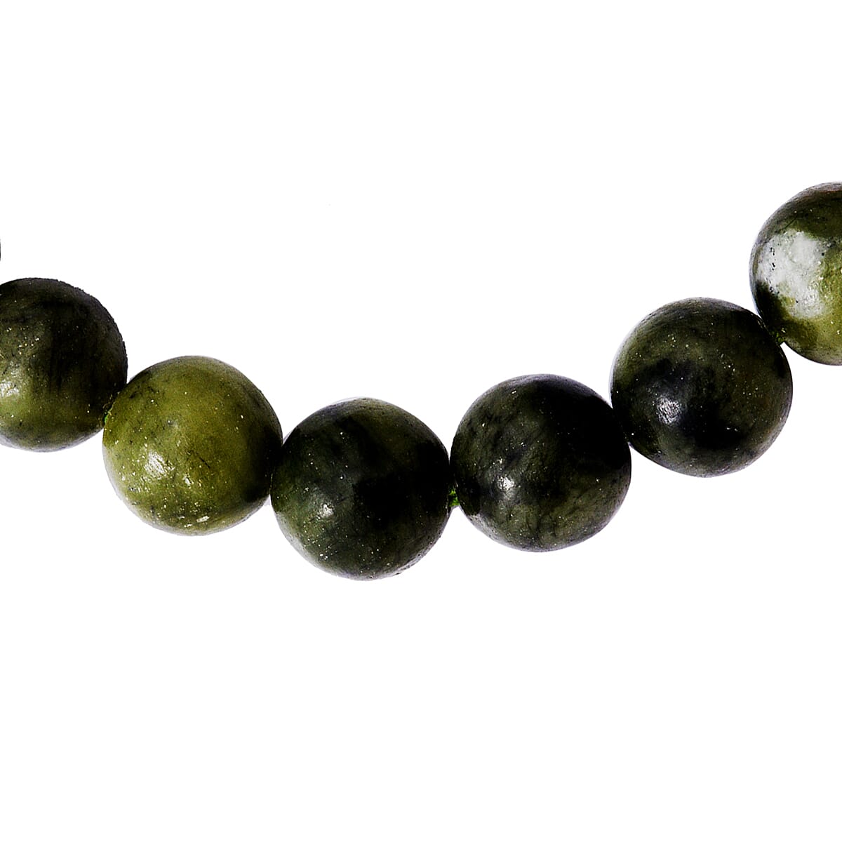 Connemara - Irish Green Stone Bracelet (Size 7.5 Adjustable ) 90.00 Ct ...